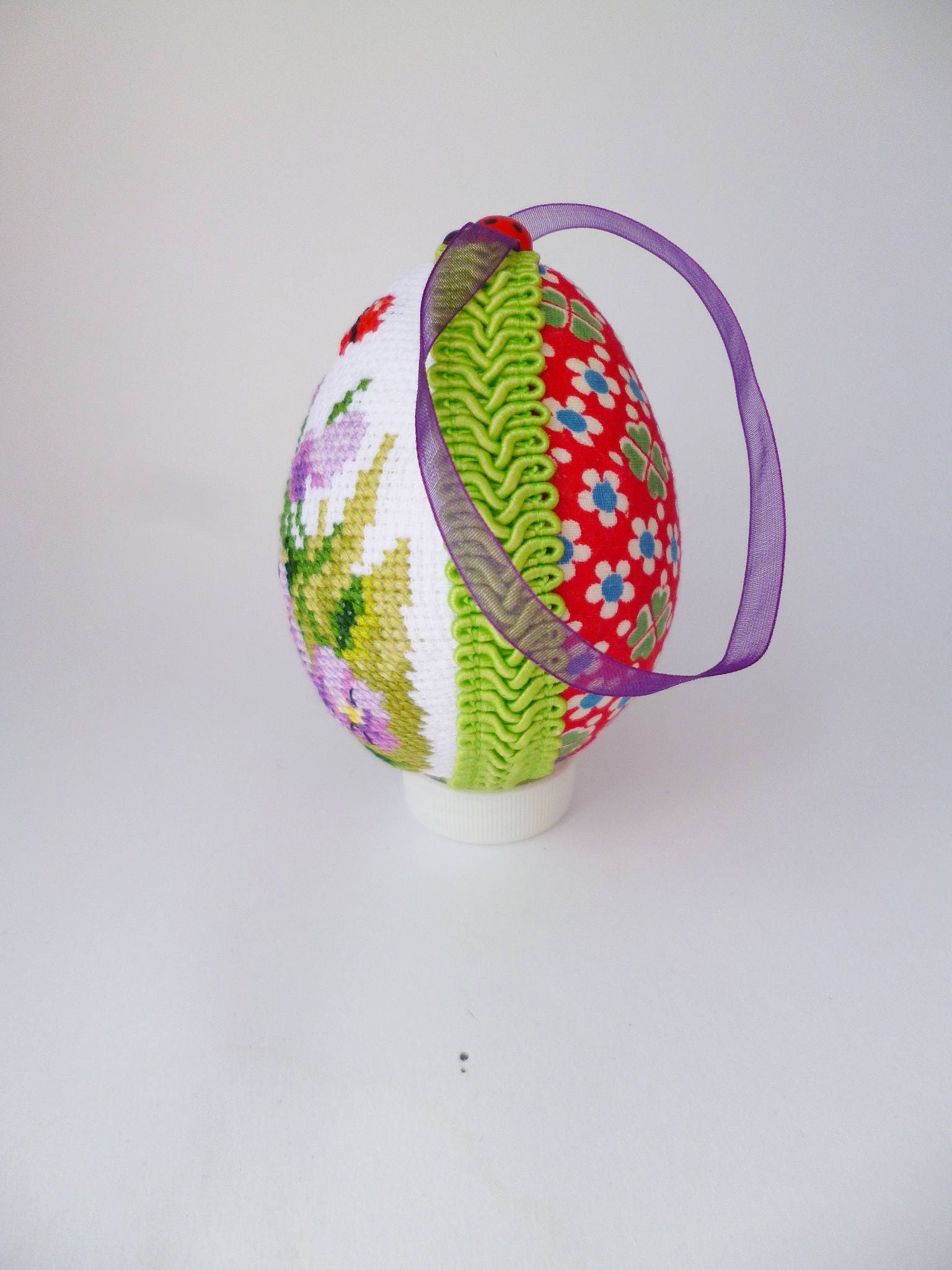 Pansy Easter Decoration Hanging Easter Eggs Easter Cross - Etsy