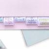 Pink Clothing Labels, Personalized Fold Over Tags, Custom Sewing Pink ...