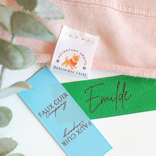 Custom Hem Tags - Etsy
