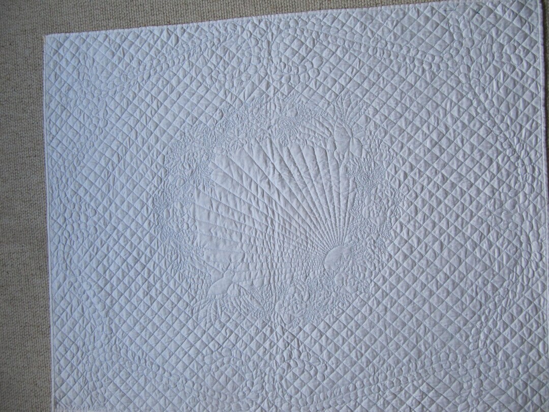 Hand Quilted Wholecloth Quilt - Etsy