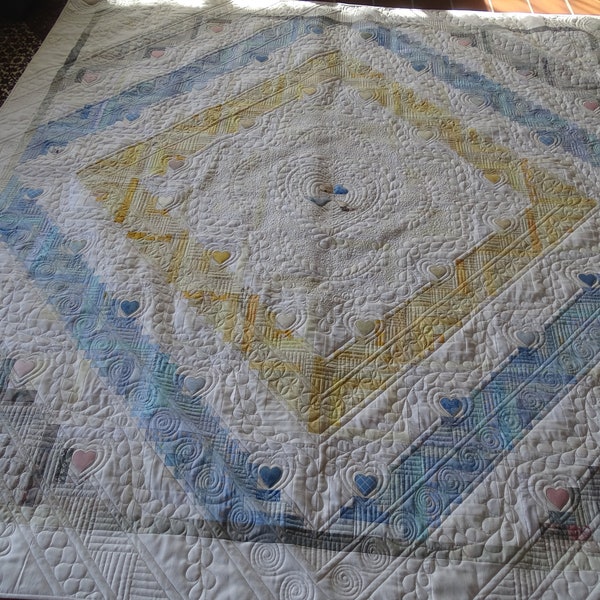 Romantic Quilt - Etsy