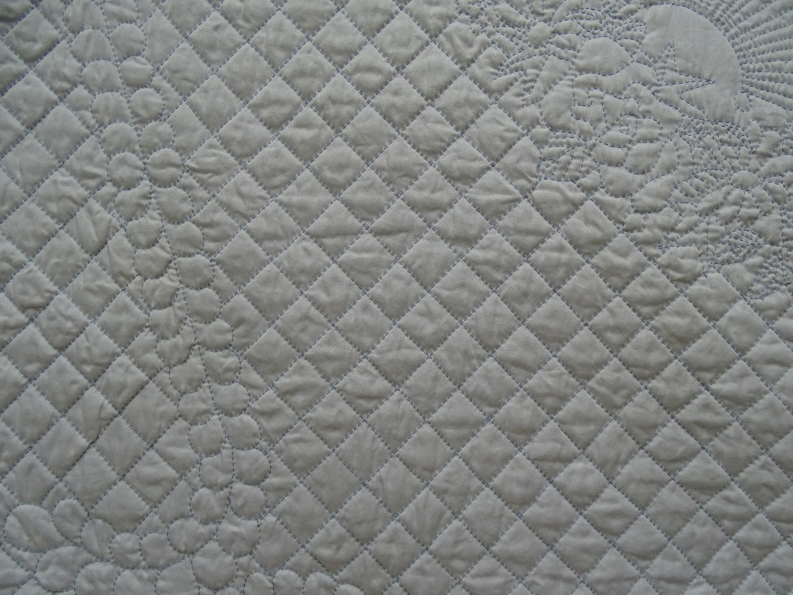 Hand Quilted Wholecloth Quilt - Etsy