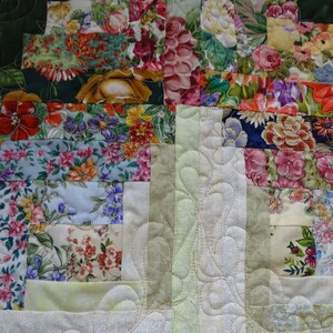 Floral Log Cabin - Etsy