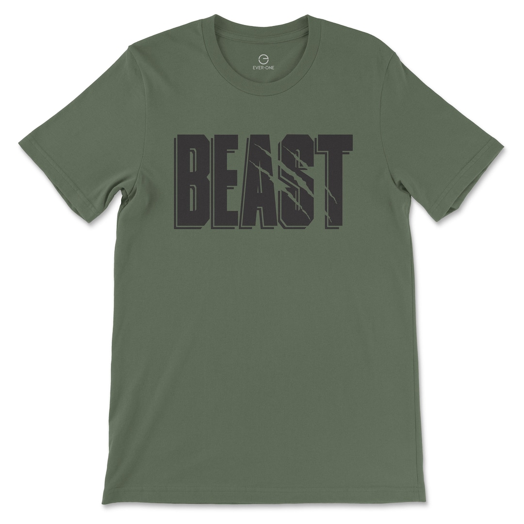 Beast Shirt, Unleash the Beast, Prumium Tshirt, Beast T-shirt, Gains ...