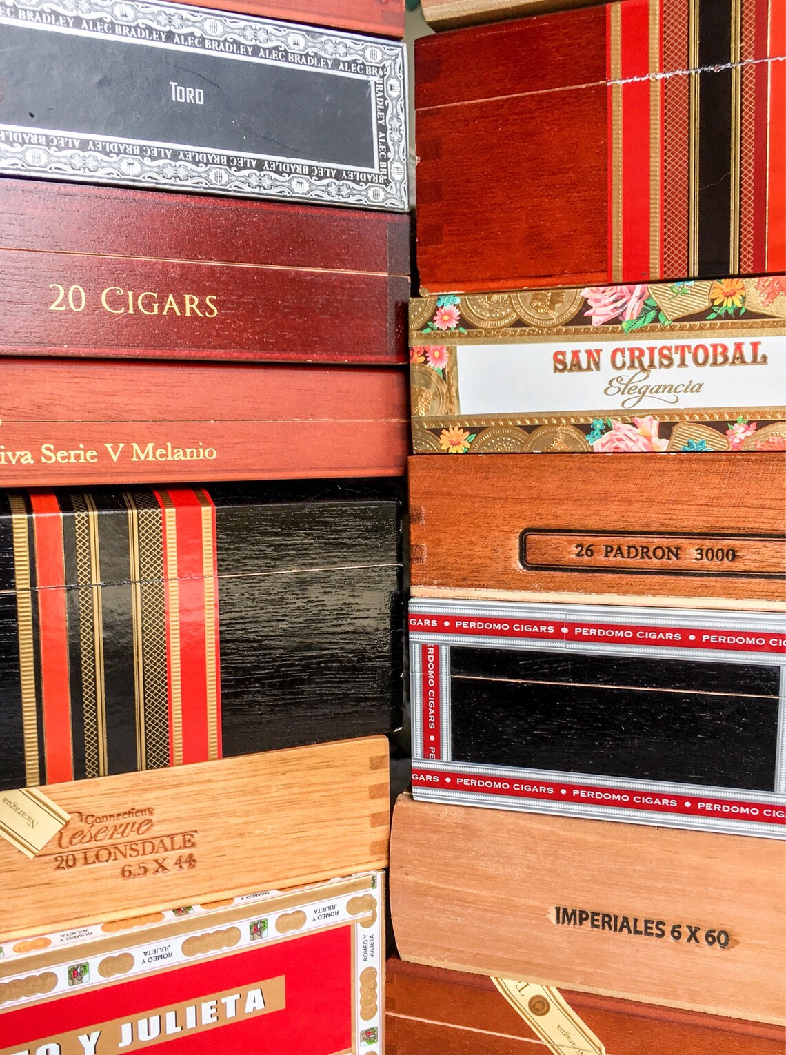 Wooden Cigar Box - Etsy