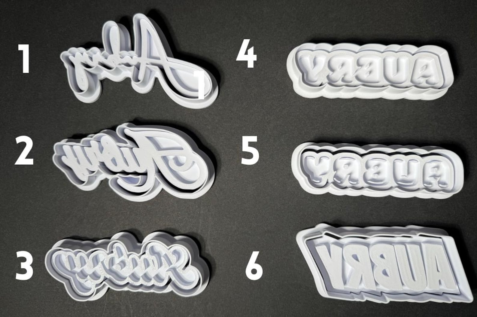 Personalized Name Cookie Cutter-stamp and Cutter-choose Font and Name ...