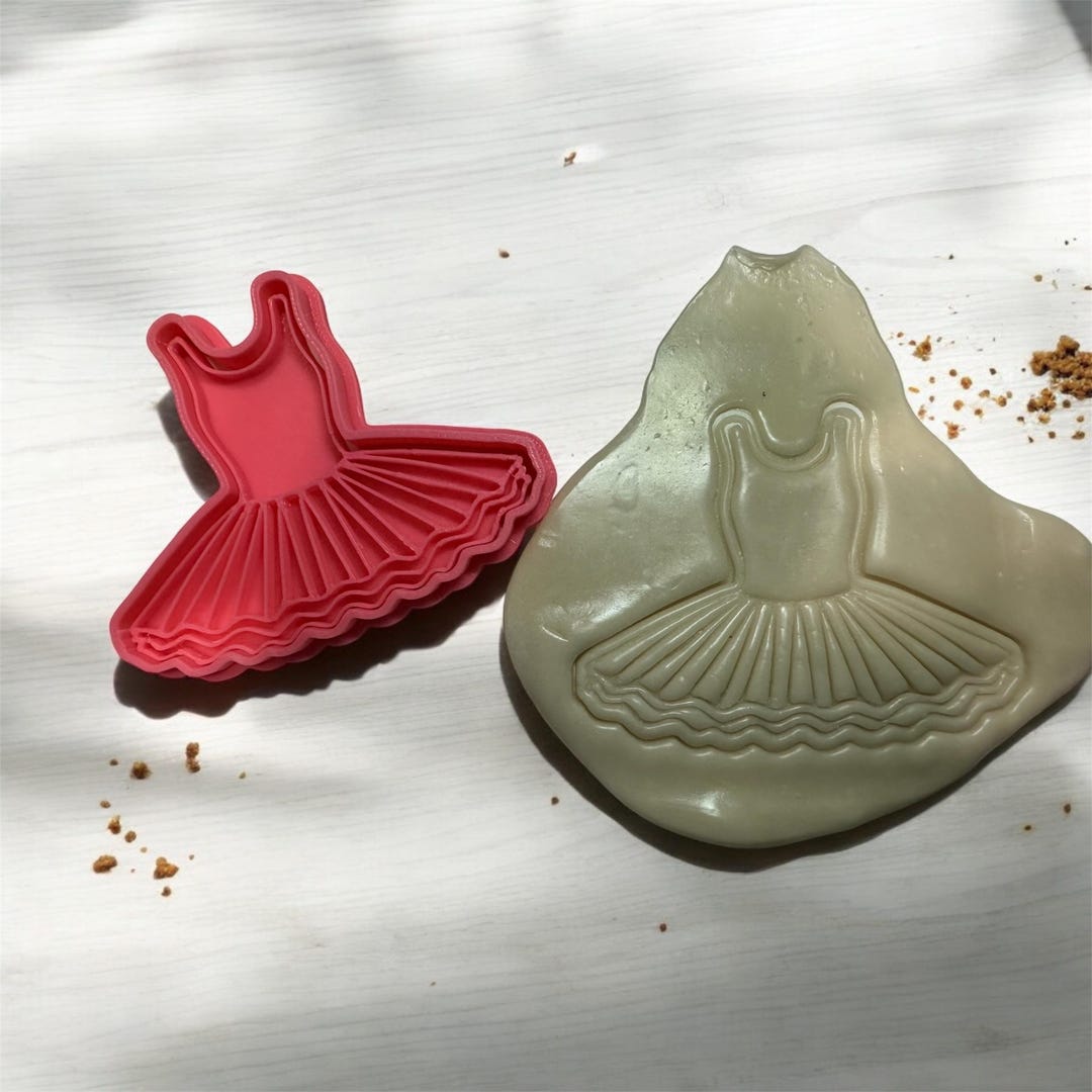 Ballerina Dress Tutu Cookie Cutter - Etsy