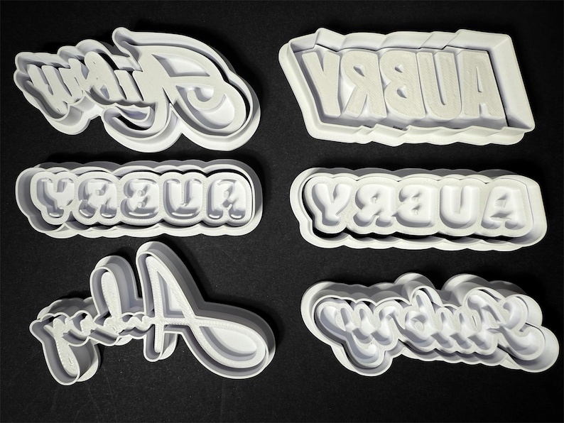 Personalized Name Cookie Cutter-stamp and Cutter-choose Font and Name ...