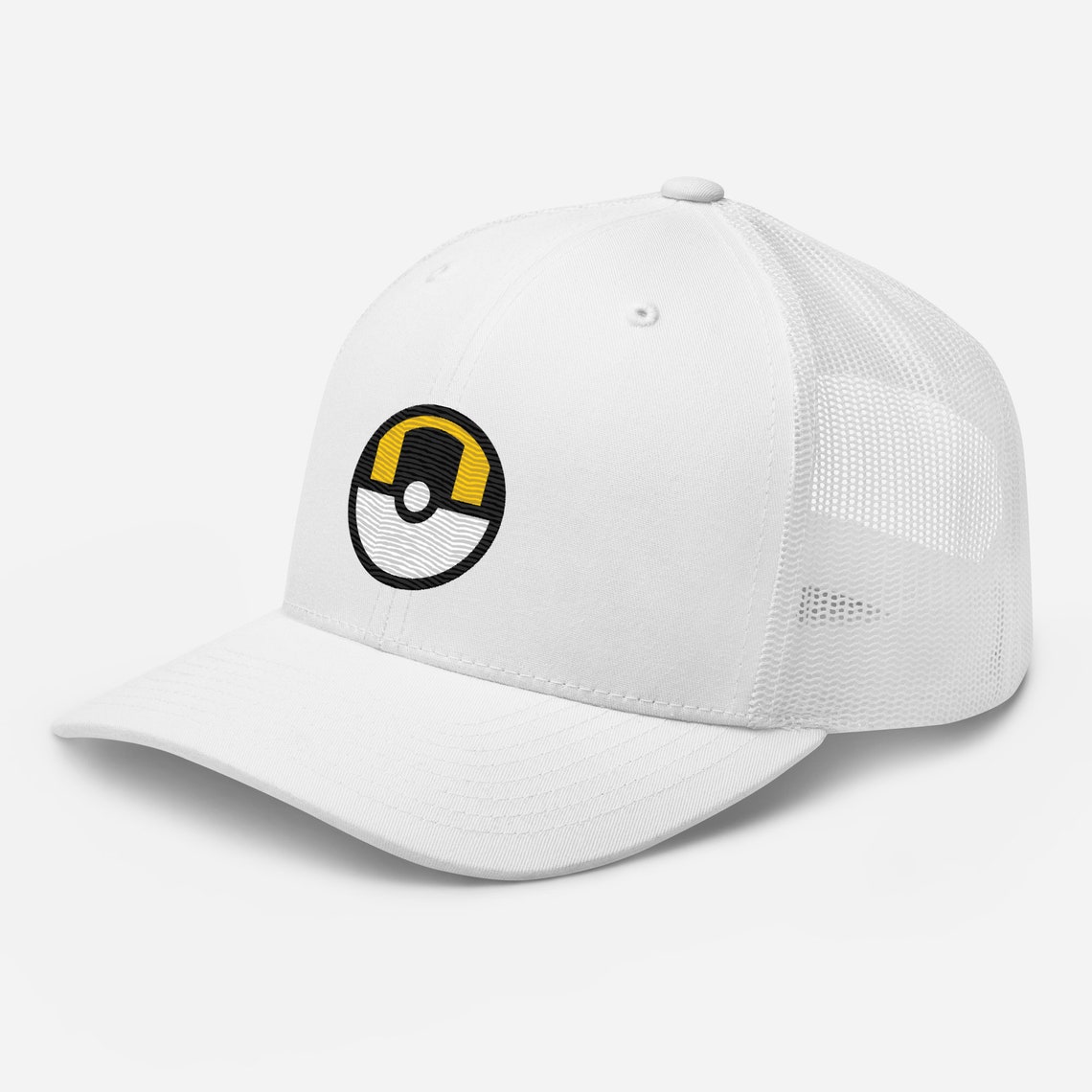 Pokemon Trainer Trucker Hat Poké Ball Hat Pokémon Trainer Hat - Etsy