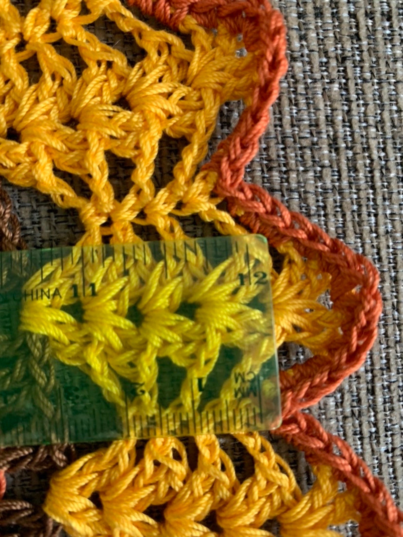 Crochet Fall Doily 12 Inches - Etsy