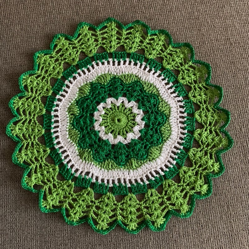 Crochet St Patrick Doily - Etsy