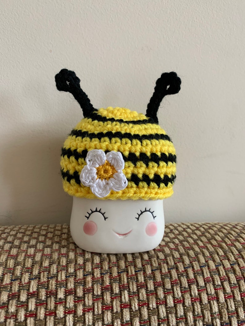 Crochet Bee Marshmallow Mug Hat Fit 2.75 Marshmallow Mug | Etsy
