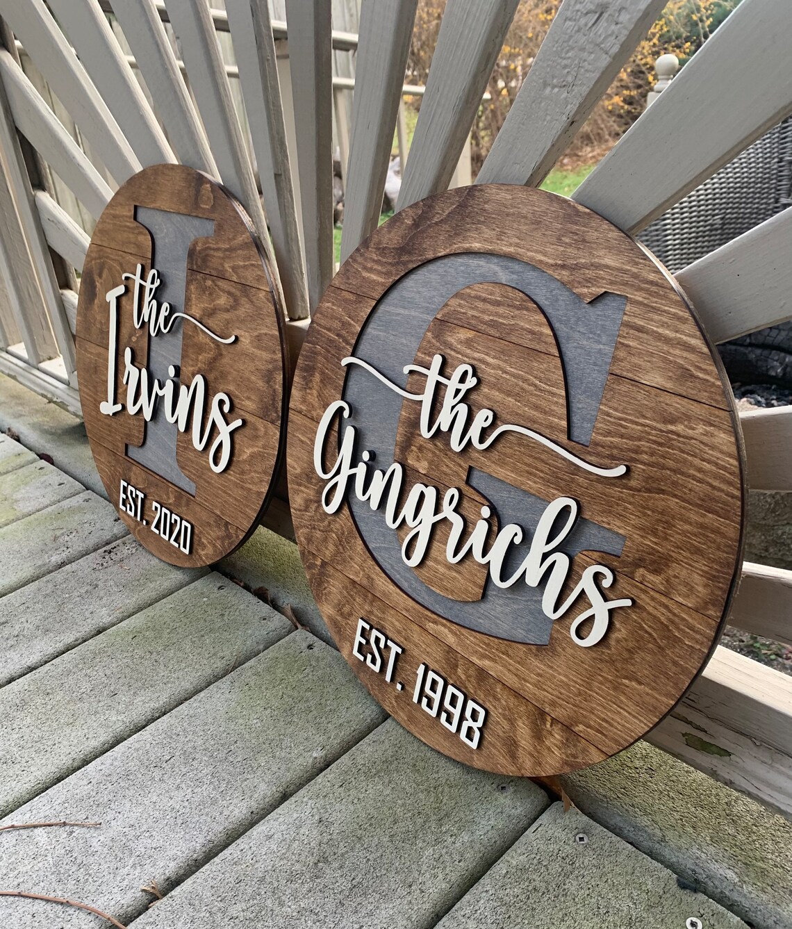 Personalized Layered Wood Sign - Etsy
