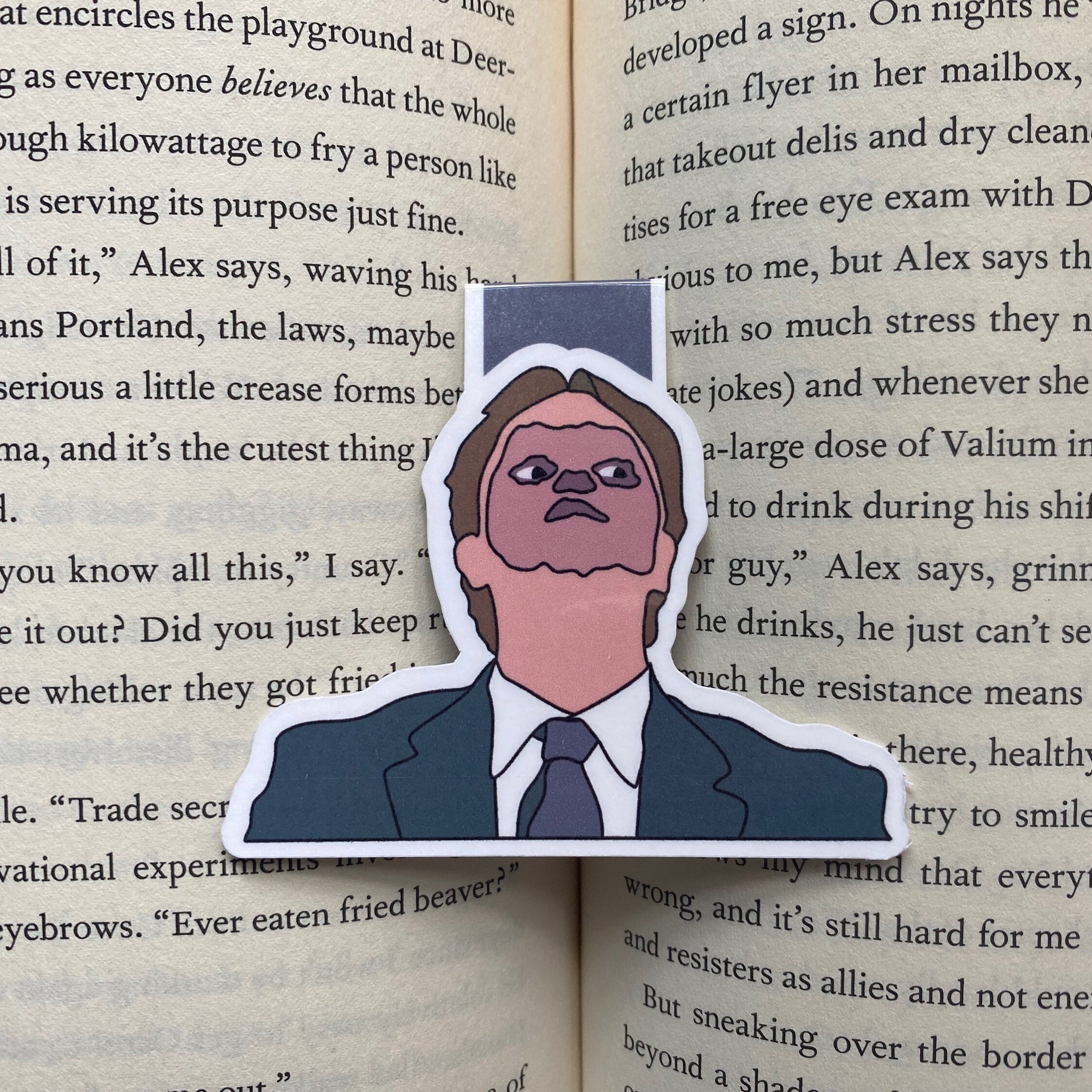 Dwight Schrute CPR Certified the Office Magnetic Bookmark - Etsy