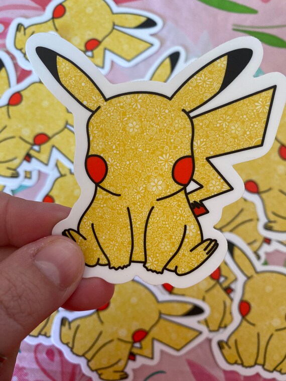 Poké Zentangle Waterproof Sticker | Etsy
