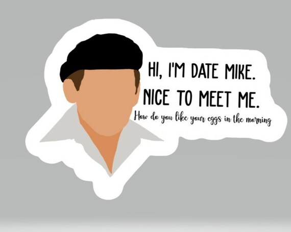 The Office Date Mike Michael Scott Funny Matte Laptop - Etsy