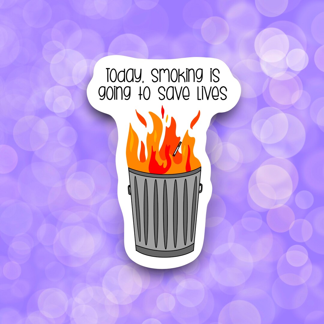 The Office Smoking Will Save Lives Funny Dwight Schrute - Etsy UK