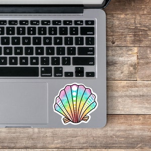 Clam Shell, Zentangle, Ocean Theme, Aquatic, Matte, Water Resistant ...