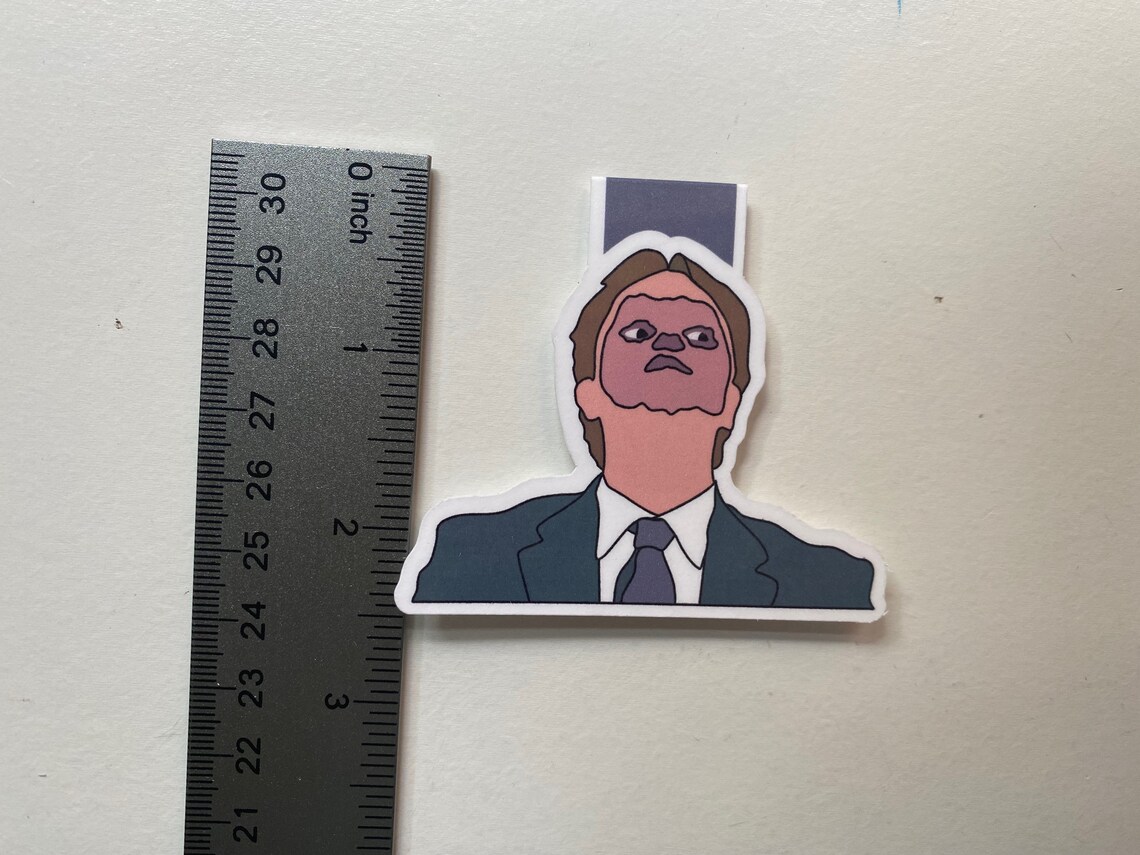Dwight Schrute CPR Certified the Office Magnetic Bookmark - Etsy