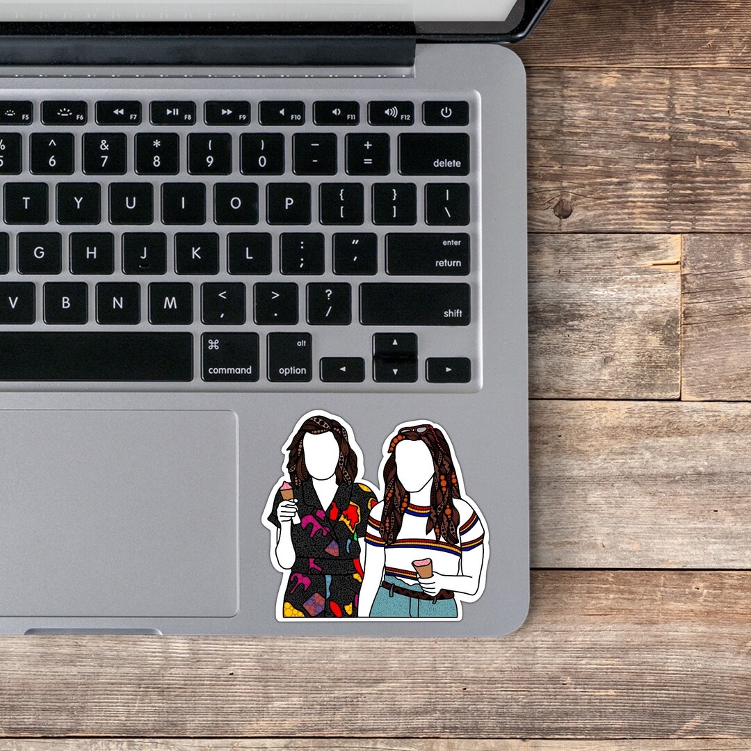 Besties Vinyl Sticker: Water-resistant Laptop Decal - Etsy