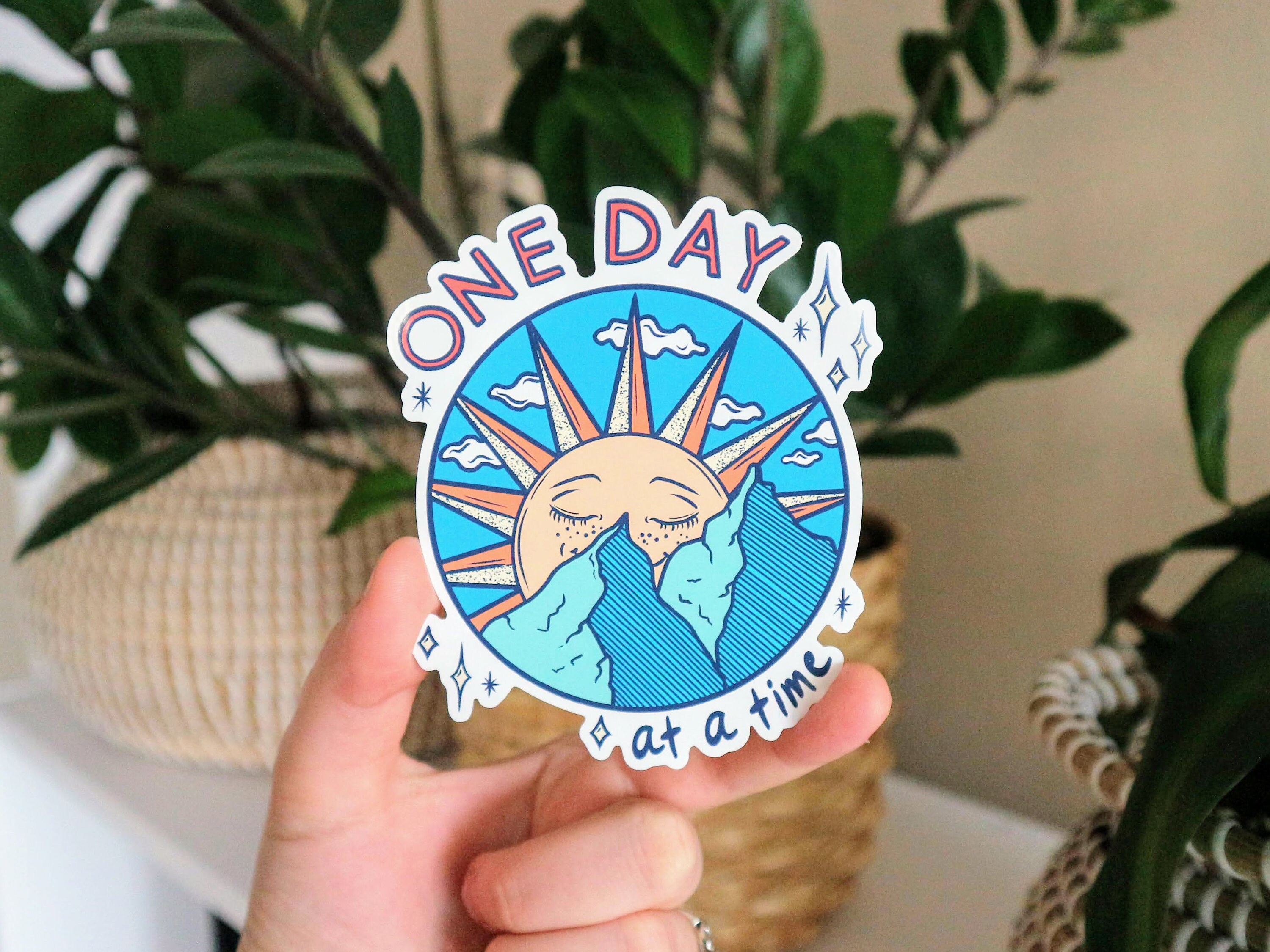 Positive Affirmation Sticker Weather-proof Die-cut Vinyl | Etsy