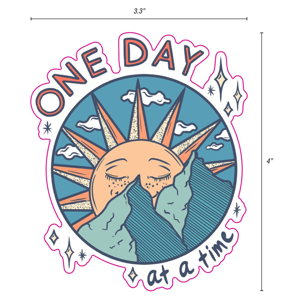 Positive Affirmation Sticker Weather-proof Die-cut Vinyl | Etsy