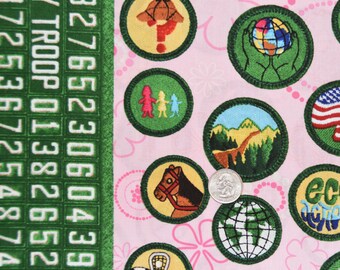 Girl Scout Fabric - Etsy
