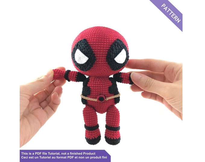 Deadpool Corner to Corner C2C Crochet Blanket Pattern - Etsy