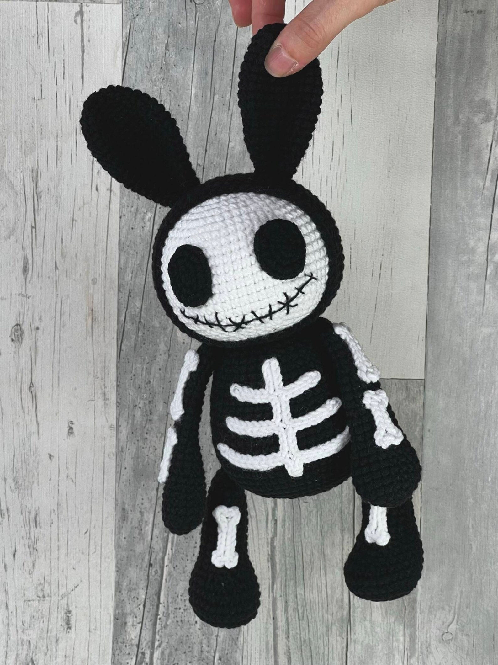 Skeleton Bunny Voodoo Bunny Crochet Pattern Voodoo Doll - Etsy