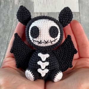 Duo Bat and Bunny Skeleton Crochet Pattern PDF English/french ...