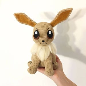 Eevee Crochet Pattern , PDF Files EN FR, Amigurumi Pattern - Etsy