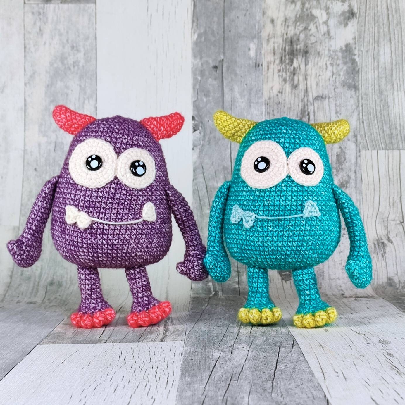 Cute Monster Crochet Pattern by Monsterhook Instant Download - Etsy