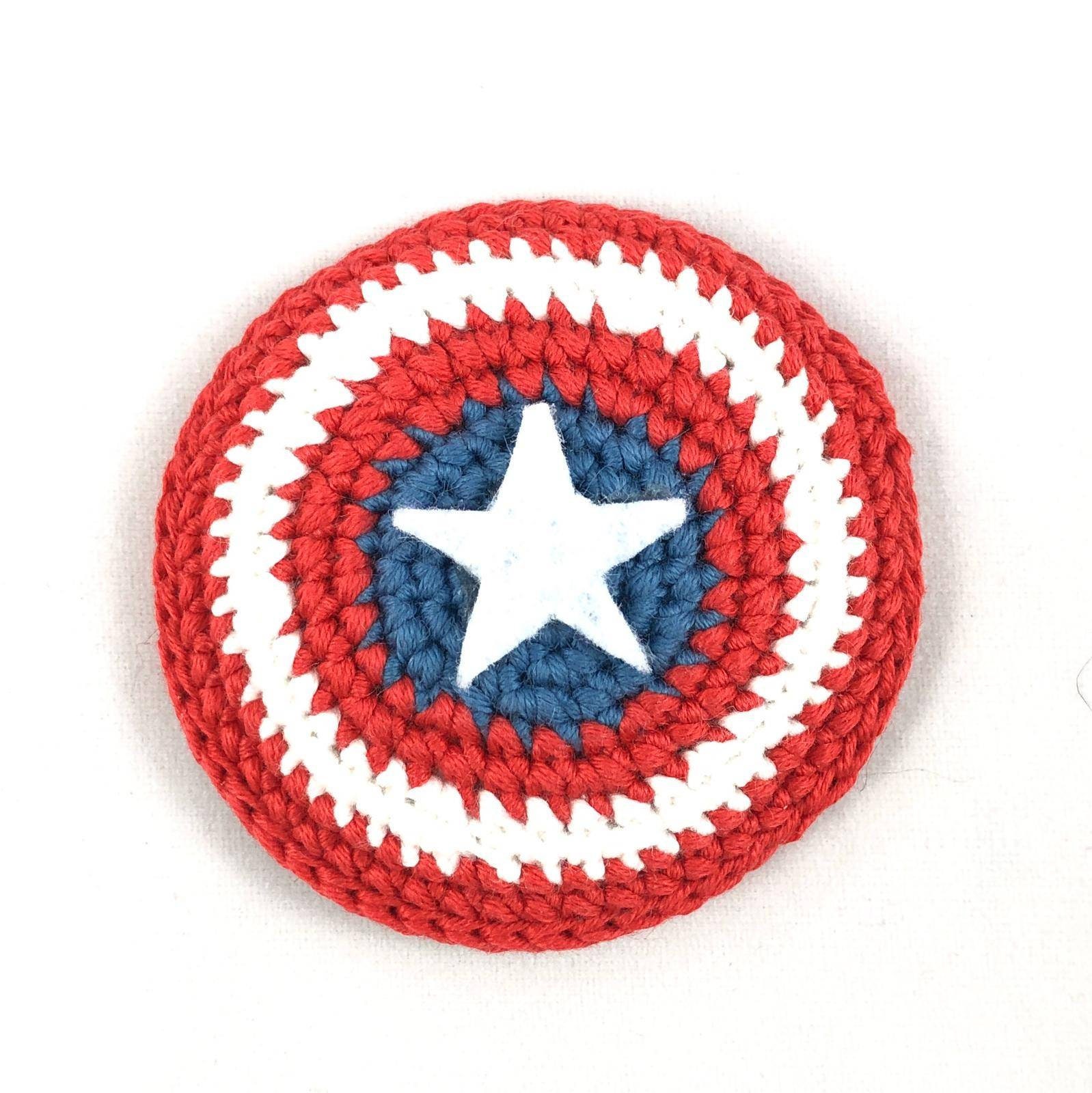 Captain America Crochet Pattern Superhero Baby PDF Files EN | Etsy