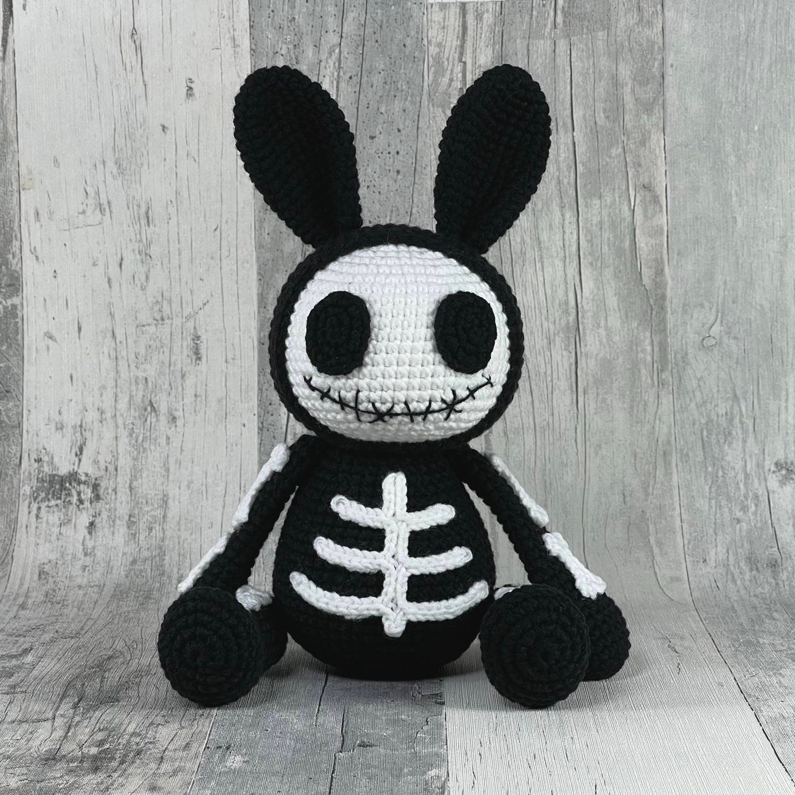Skeleton Bunny Voodoo Bunny Crochet Pattern Voodoo Doll - Etsy