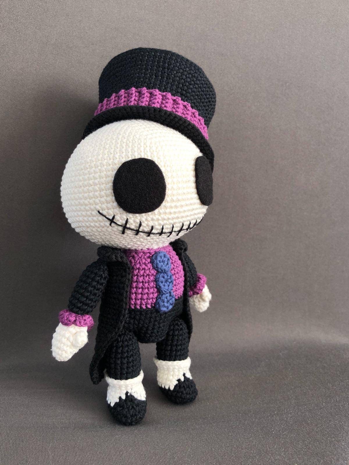 Skeleton Crochet Pattern Halloween Crochet Pattern Amigurumi - Etsy Canada