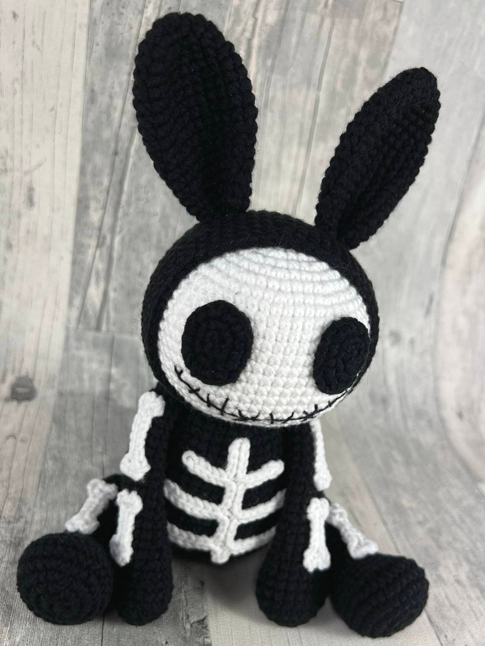 Skeleton Bunny Voodoo Bunny Crochet Pattern Voodoo Doll - Etsy