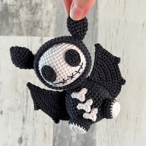 Duo Bat and Bunny Skeleton Crochet Pattern PDF English/french ...