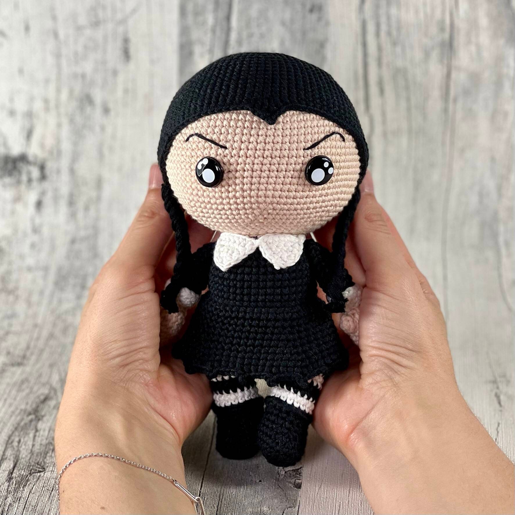 Wednesday Addams Crochet Pattern Crochet Pattern PDF Files - Etsy UK