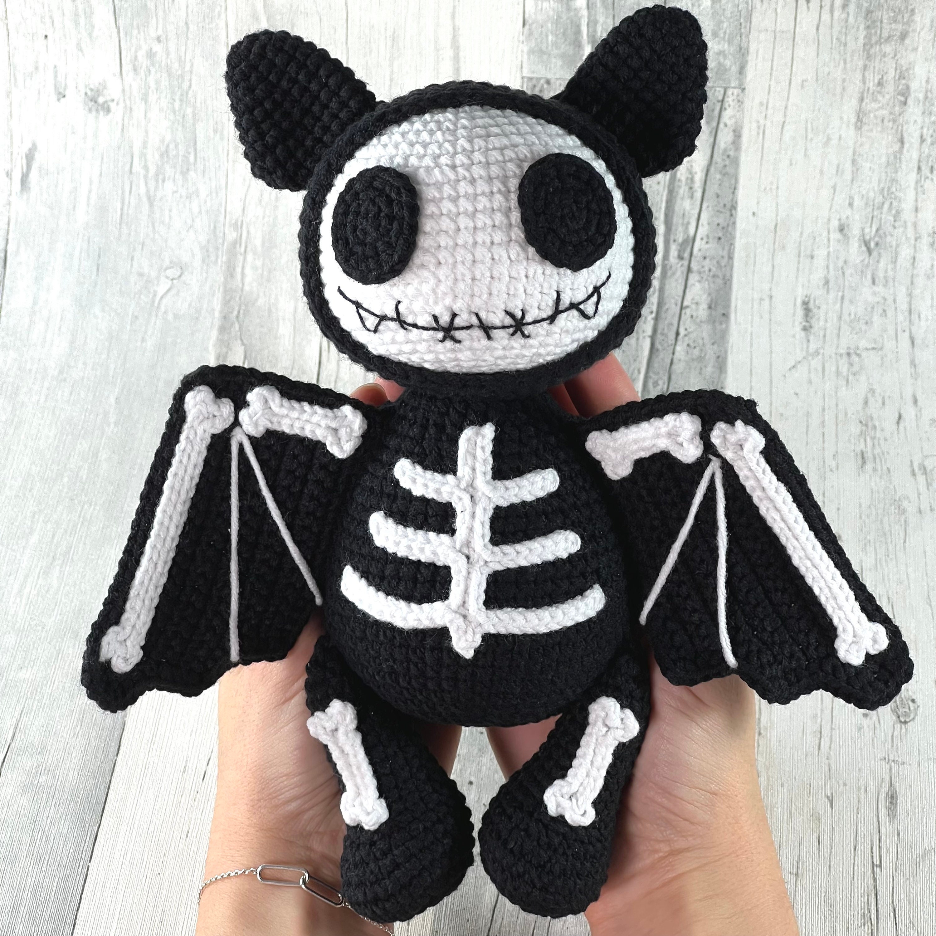Skeleton Bat Crochet Pattern Voodoo Bat Voodoo Doll - Etsy