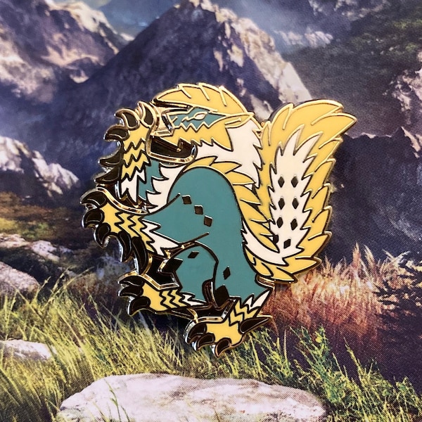 Monster Hunter Pin - Etsy
