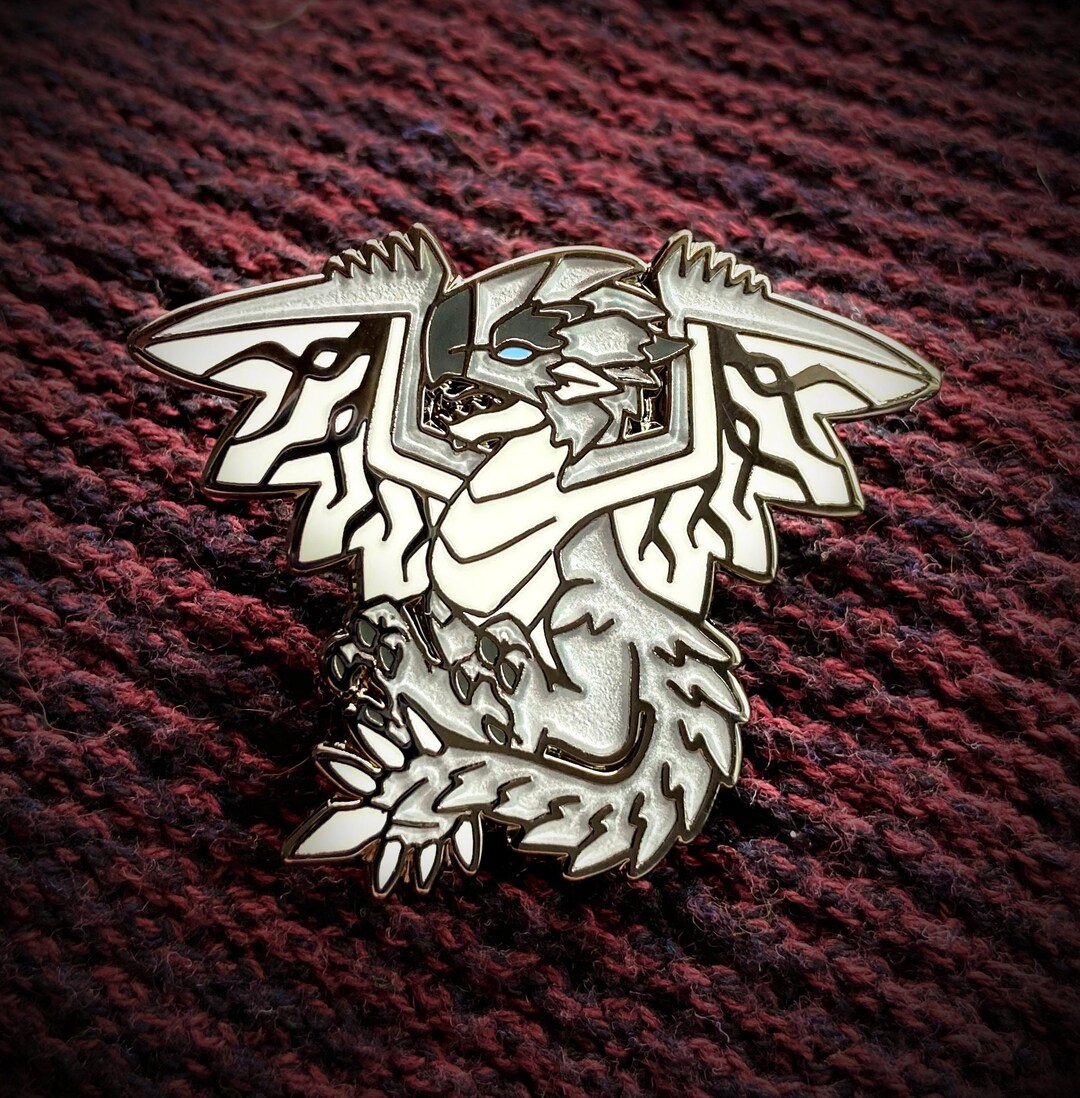 Silver Rathalos Monster Hunter Inspired Enamel Pin - Etsy