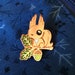 Red Squirrel Rose Gold Enamel Pin Badge - Etsy