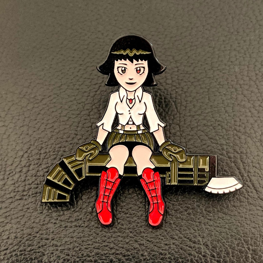 Devil May Cry 3 Inspired Lady Enamel Pin Badge - Etsy
