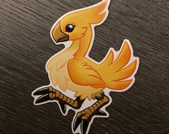 CHOCOBO From Final Fantasy Vinyl Decal Choose Your Favorite FF Sticker ...