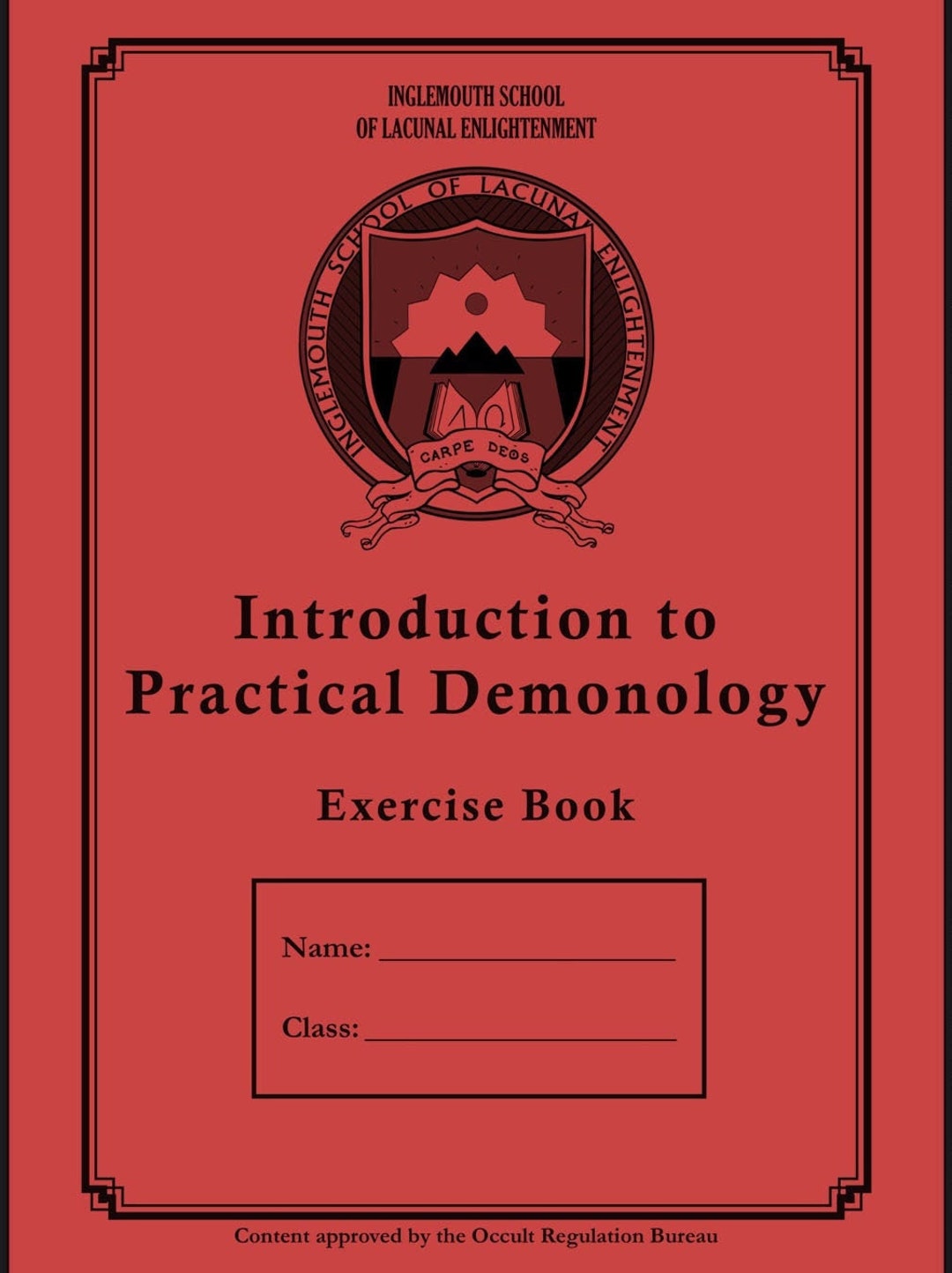 Digital PDF Copy - Introduction to Demonology Zine - Etsy