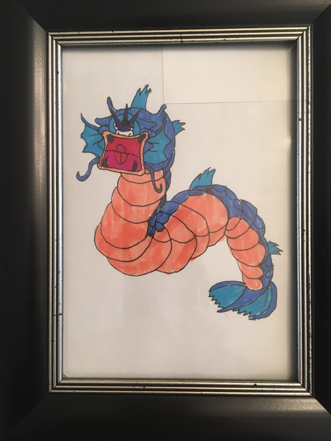 Pokemon Gyarados dibujo Original de Color Art, juegos, coleccionables ...