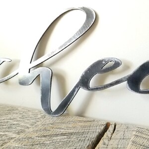 Metal Letters, Individual Cut Out Metal Letters and Numbers to Create ...