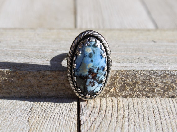 Wild Blue Turquoise Ring - Etsy