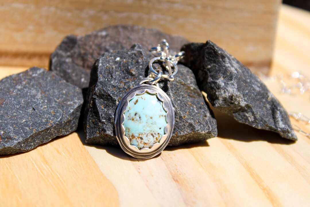 Lone Mountain Turquoise Necklace - Etsy
