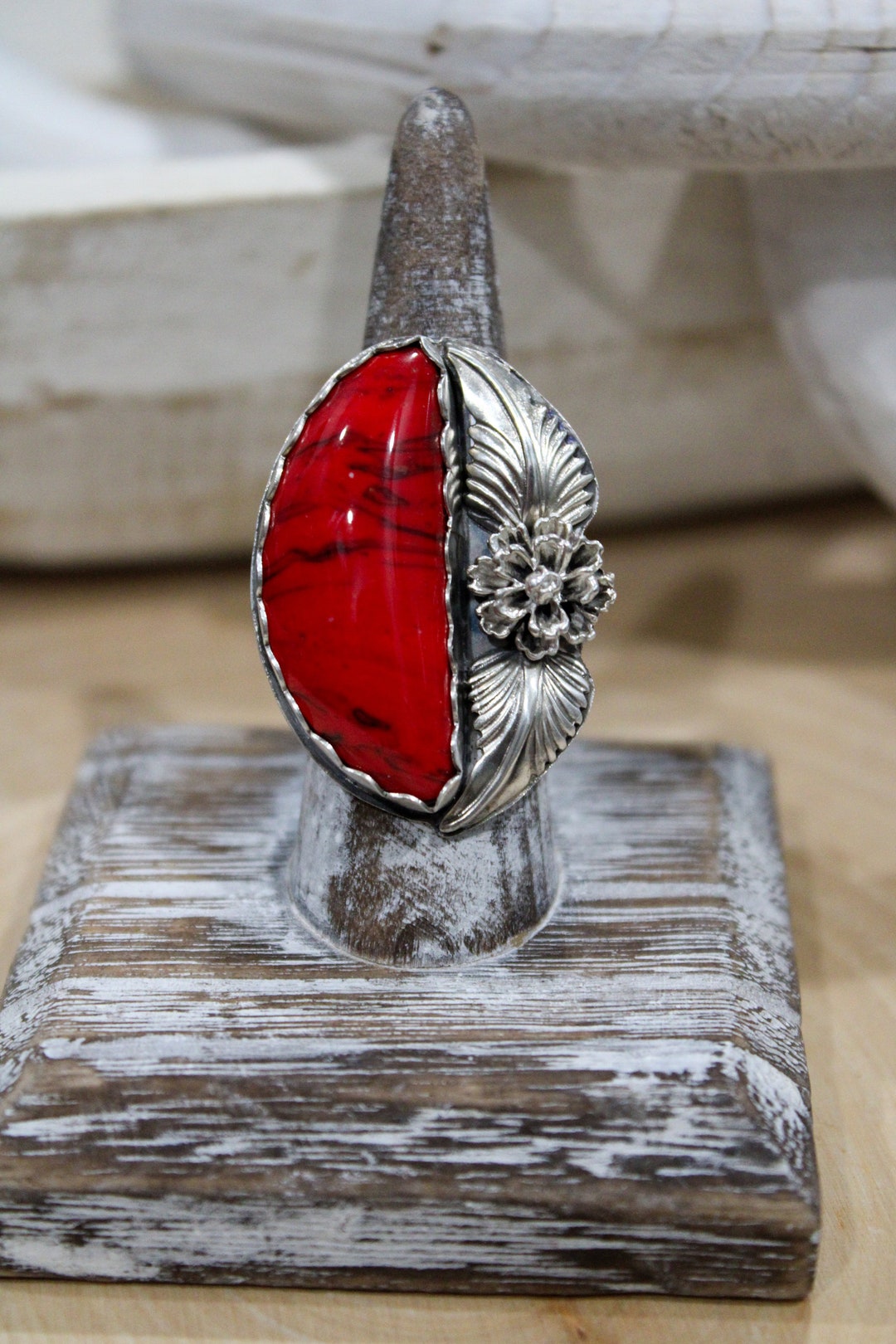 Rosarita Dahlia Ring - Etsy